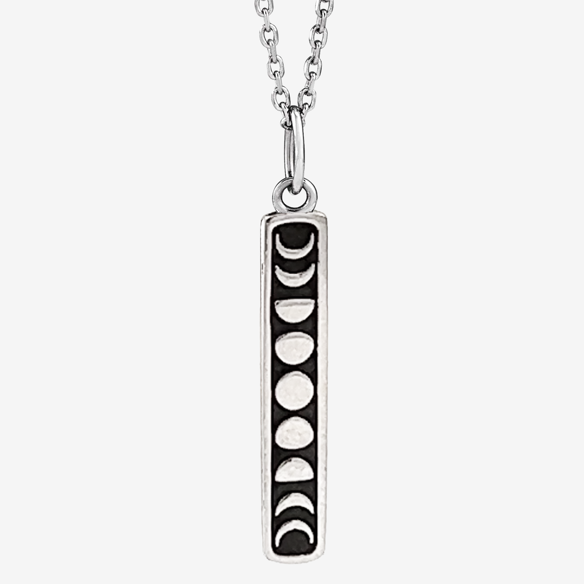 Moon Phase Celestial Bar Talisman – Moonstone